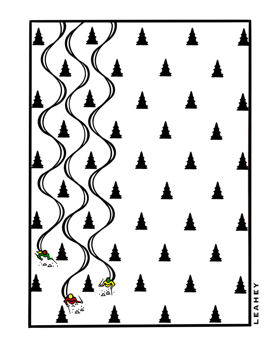 Checker Tree Pattern – Jessica Leahey Art